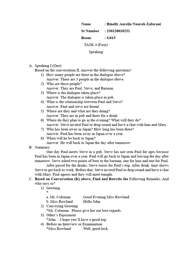 Rinelly Aurelia - 231 - TASK4 - G615 | PDF