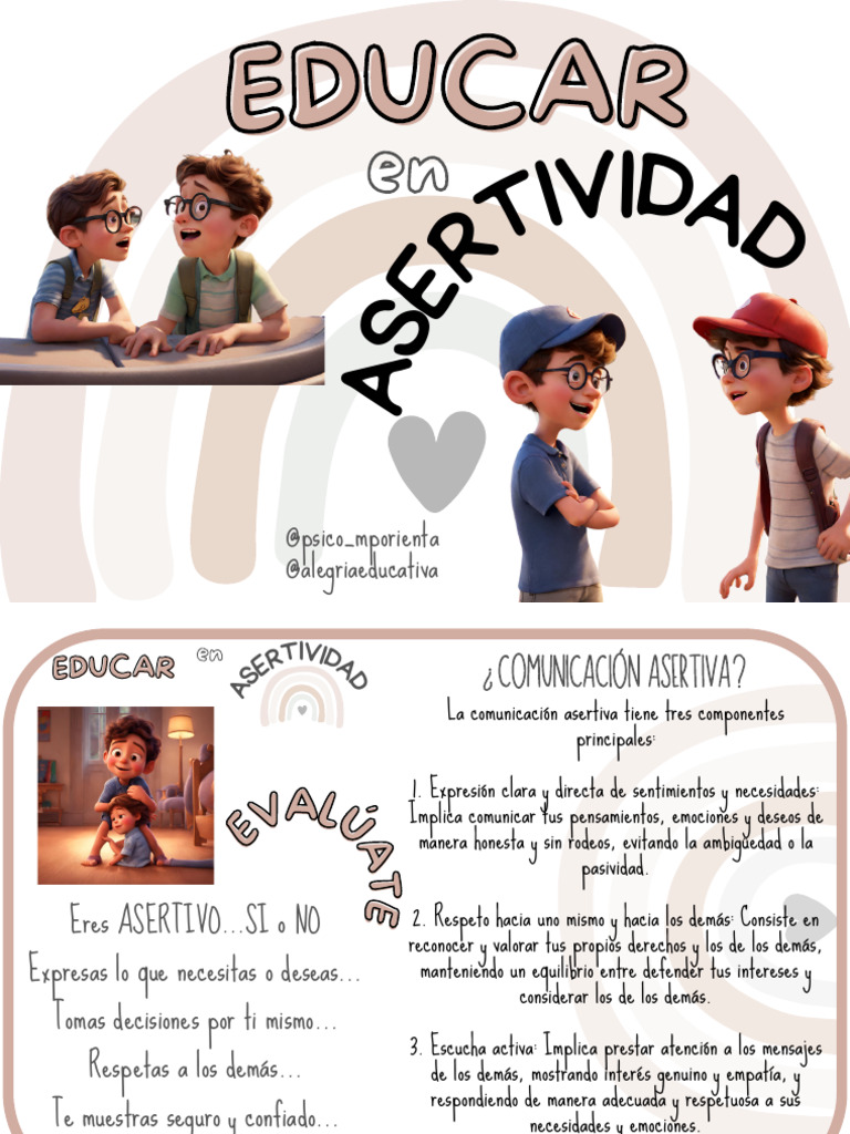 Comunicación Asertiva para Todos | PDF | Las emociones | Conceptos ...