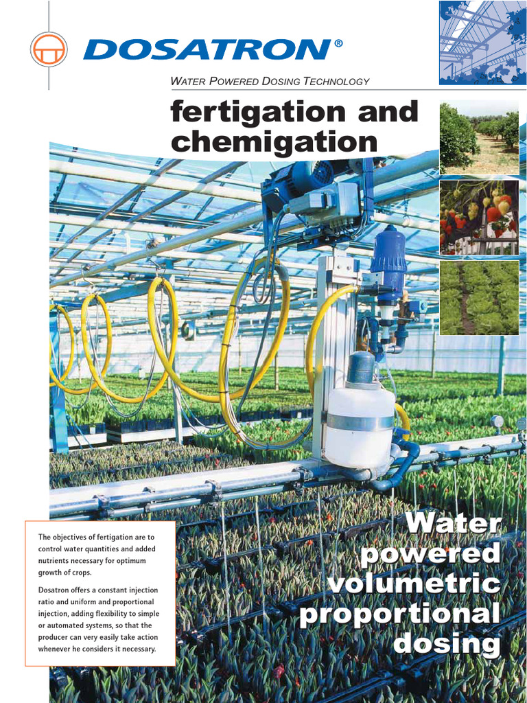 Fertigation | PDF | Valve | Water