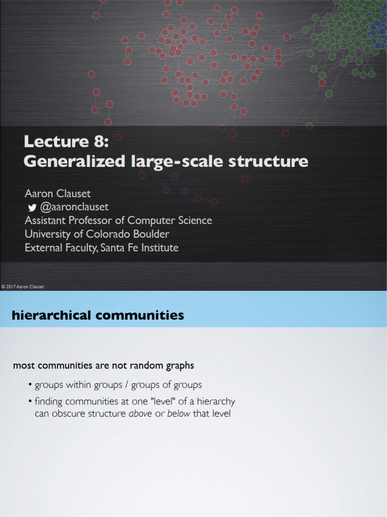 Csci5352 2017 L8 | PDF | Hierarchy | Theoretical Computer Science