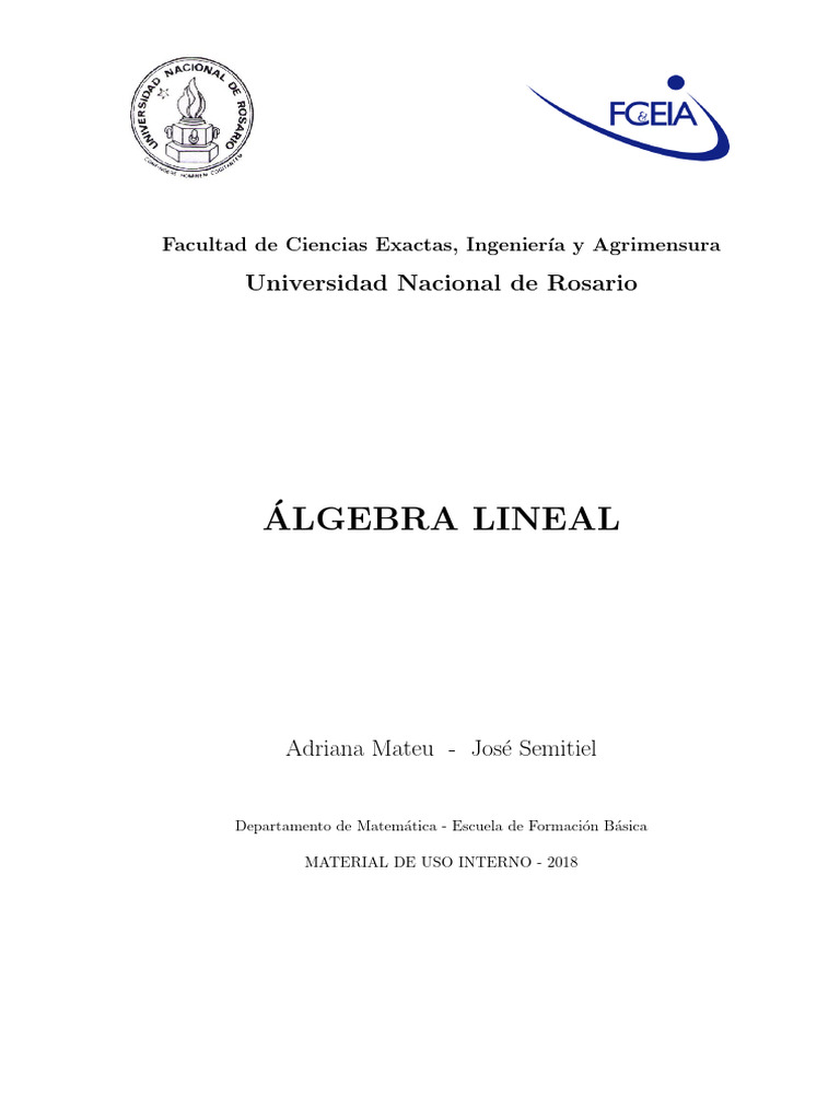 Algebra Lineal Cap 1 Al 5 | PDF
