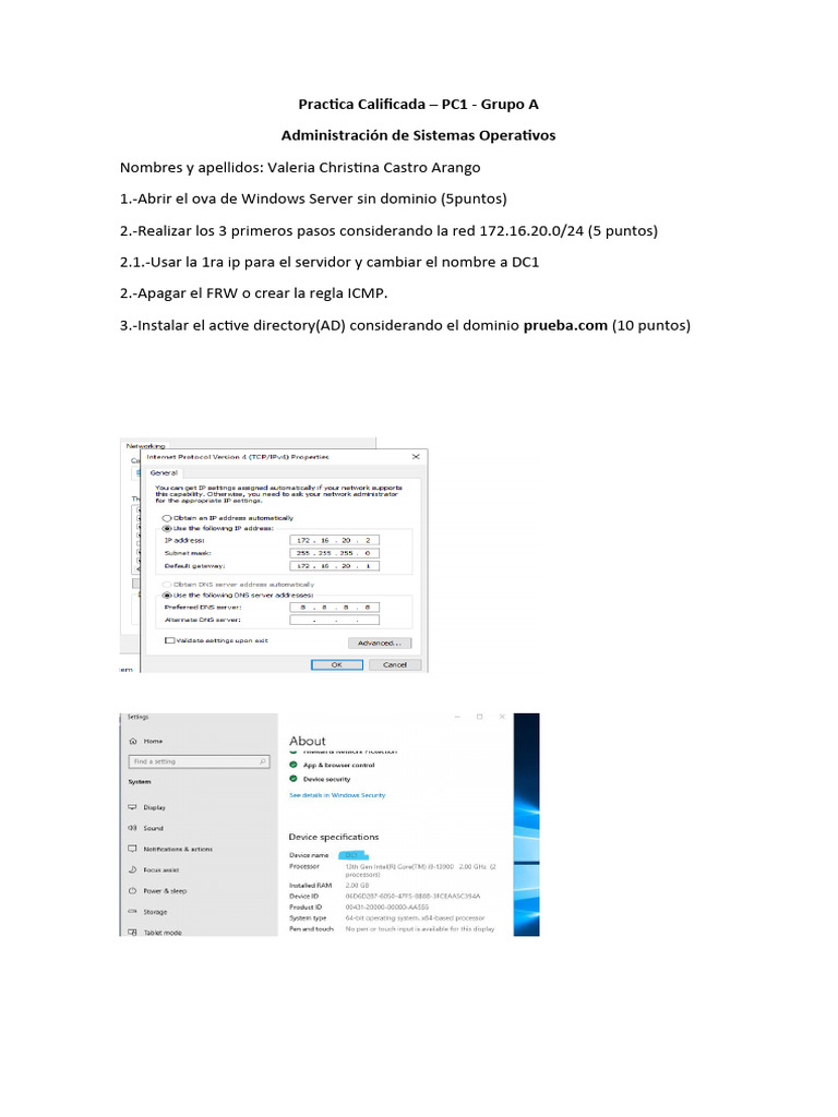 PC1 ASO Grupo A | PDF