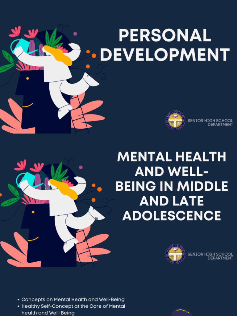 Lesson 6 Mental Health and Well Being | PDF