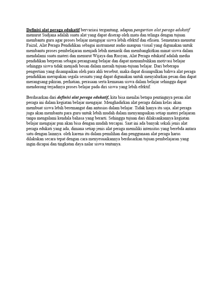 Makalah Lomba Ape | PDF