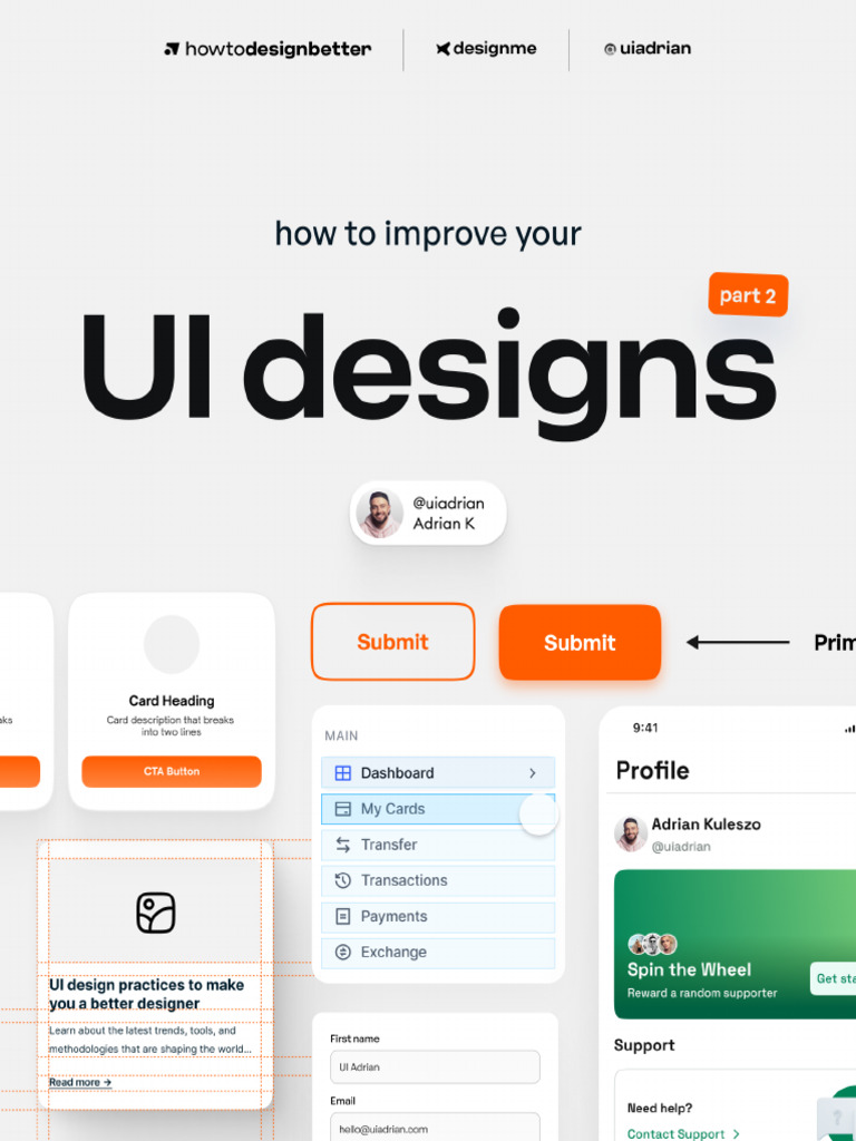 How To Improve Your UI Designs | PDF How To Improve Your UI Designs | PDF