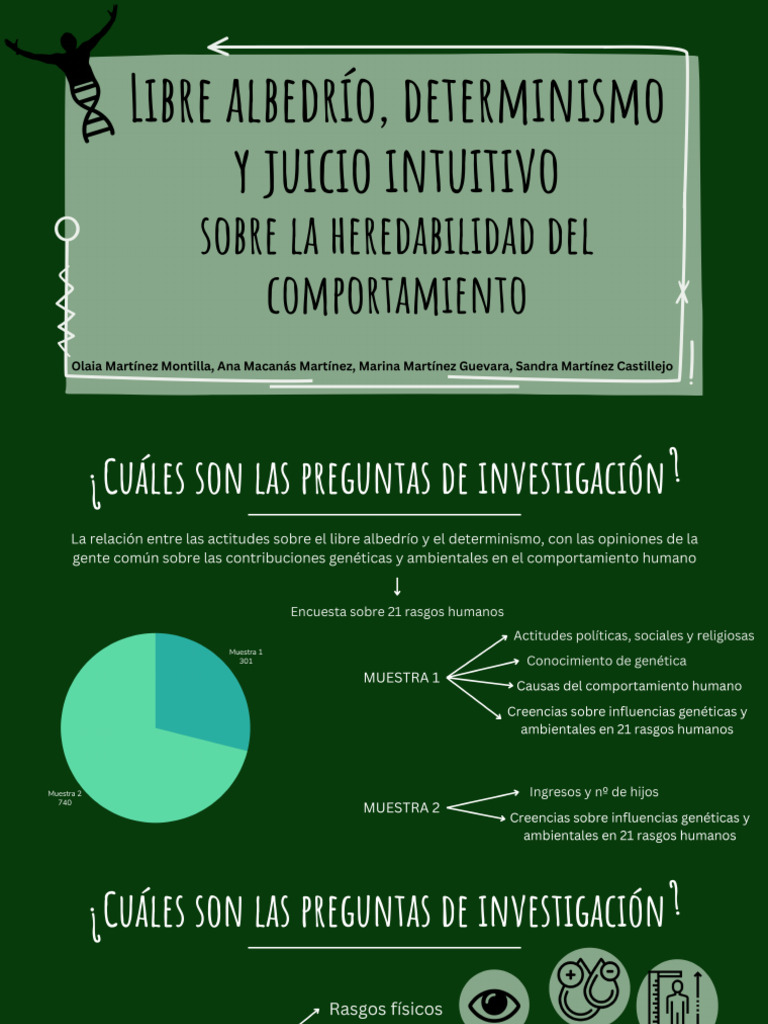 Libre Albedrio, Determinismo. Grupo 6, 2.1 | PDF