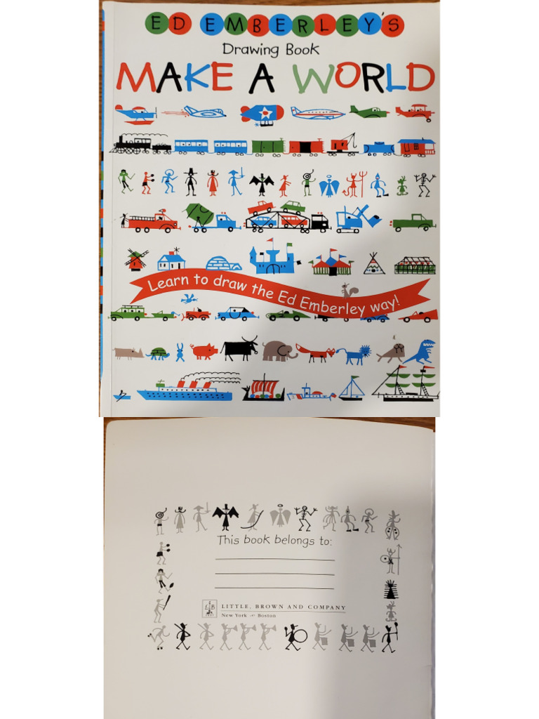 (Ed Emberley Drawing Books) Ed Emberley - Ed Emberley's Drawing Book ...