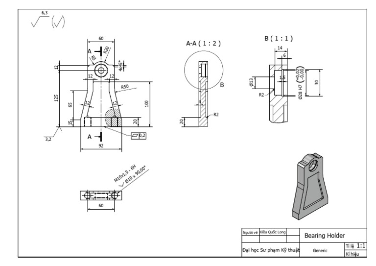 Bearing Holder Specifications Guide | PDF