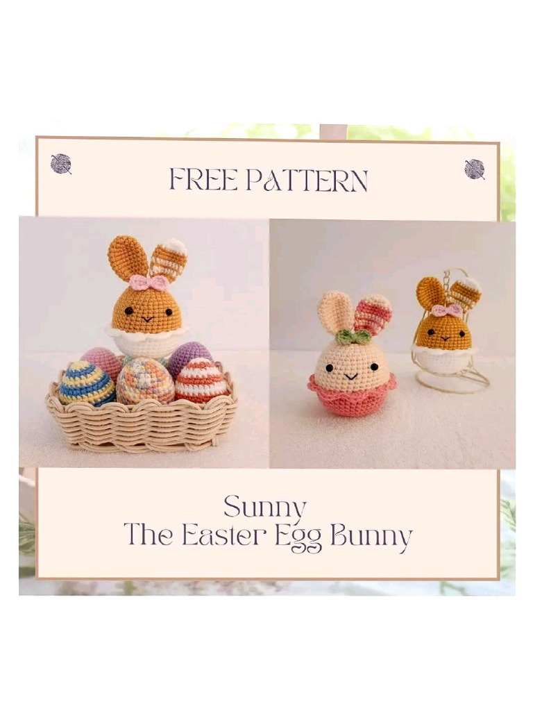 Sunny The Easter Egg Bunny | PDF