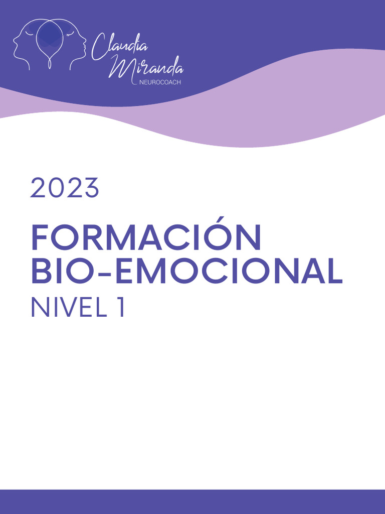 Info Bio-Emocional 1 | PDF | Las emociones | Mente