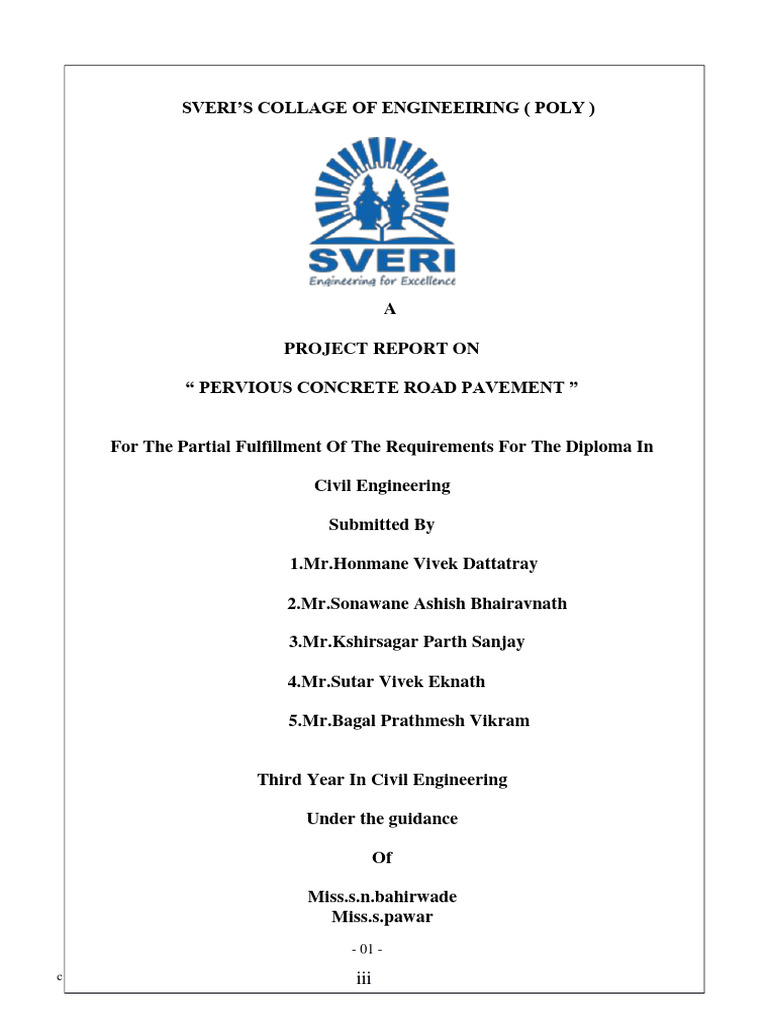 Thesis CPP | PDF | Concrete | Road Surface