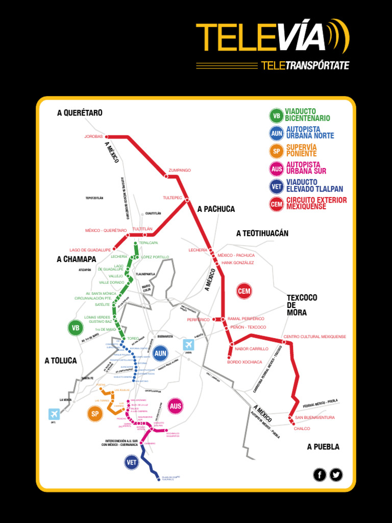Televia Mapa Cobertura | PDF | México