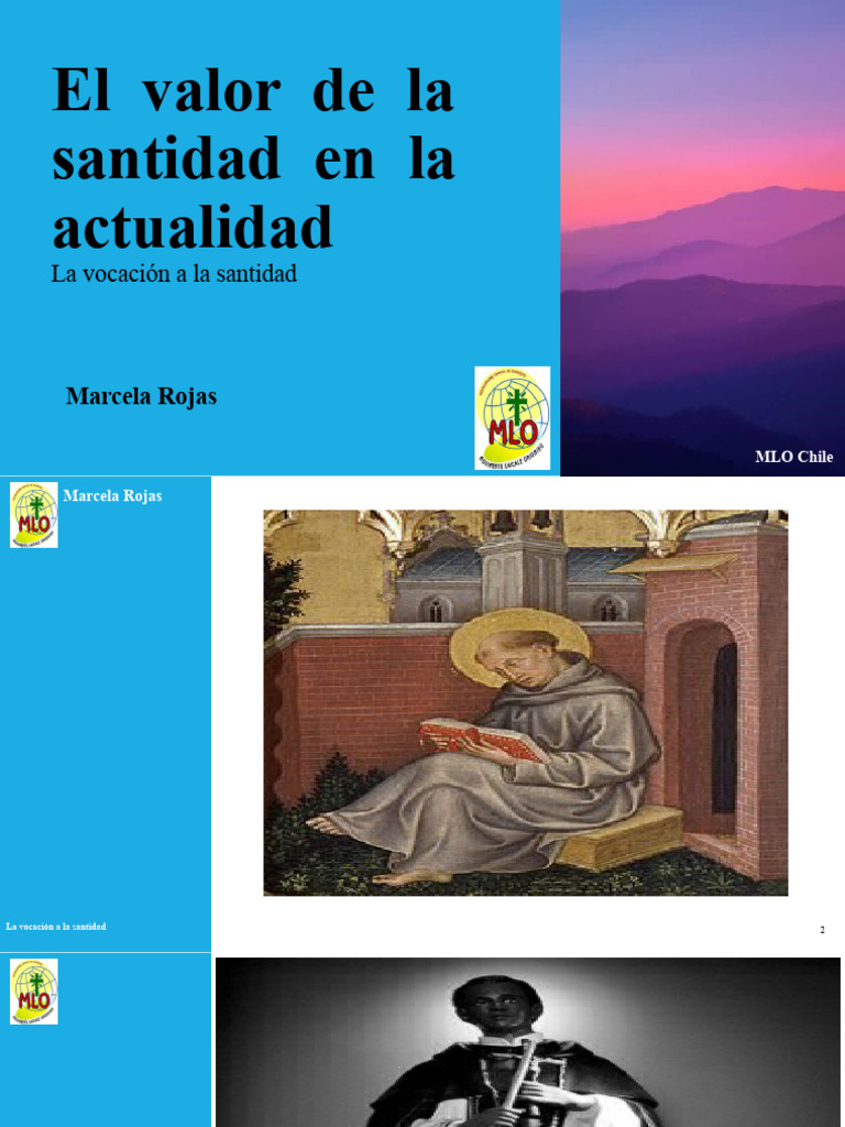 El Valor de La Santidad en La Actualidad | PDF | Santo | Oración