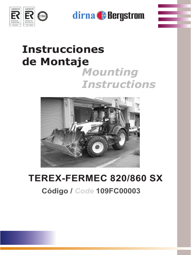 Terex 860 2005 | PDF | Bienes manufacturados | Ingeniería mecánica
