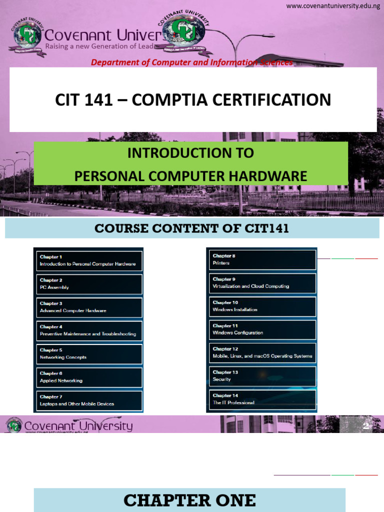 Intro to PC Hardware Basics | PDF | Random Access Memory | Read Only Memory
