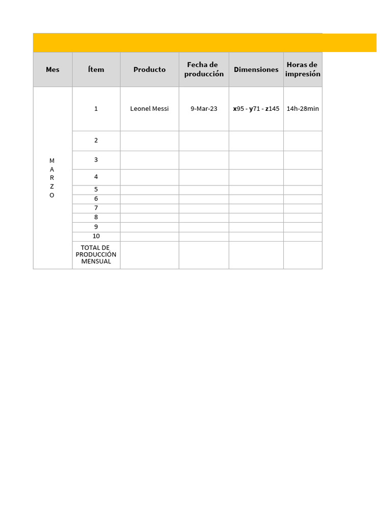 Hojas de Registro de Control y Proceso | PDF