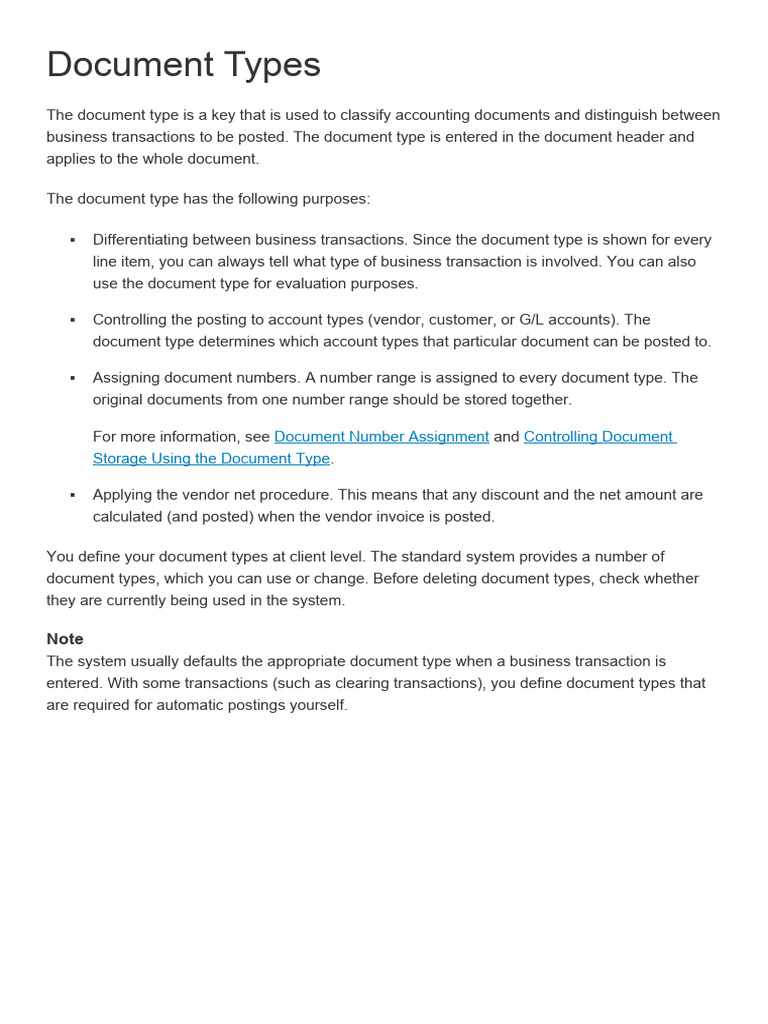 Document Types | PDF