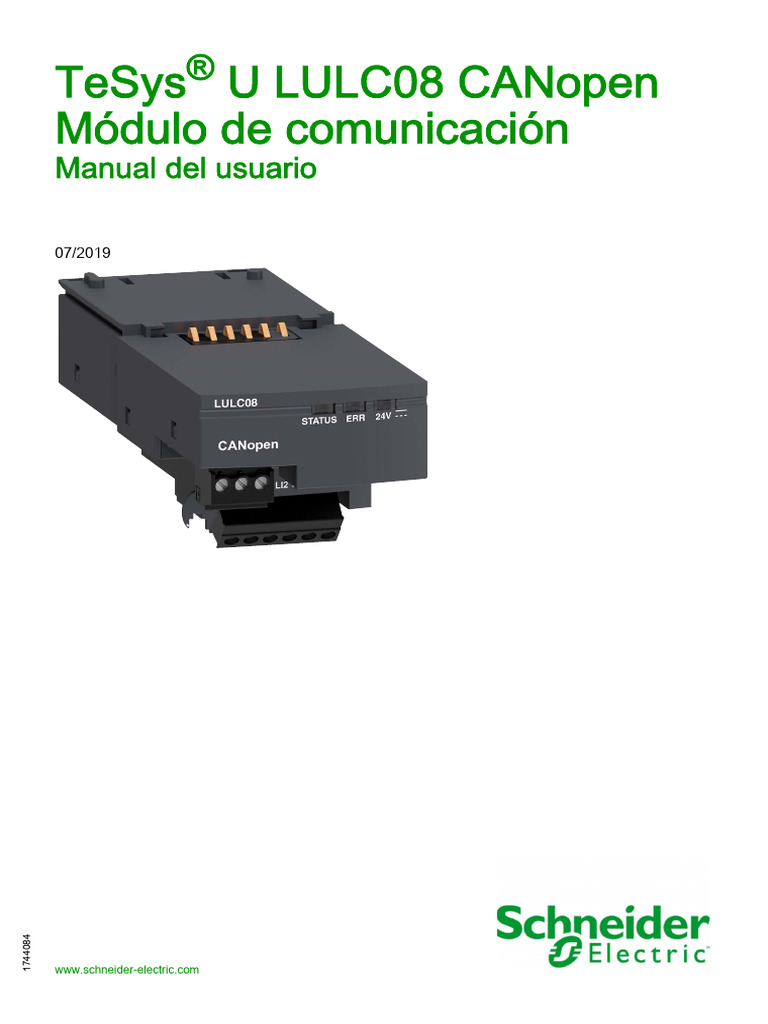 Módulo Modbus Lul-C08 | Descargar gratis PDF | Diodo emisor de luz ...