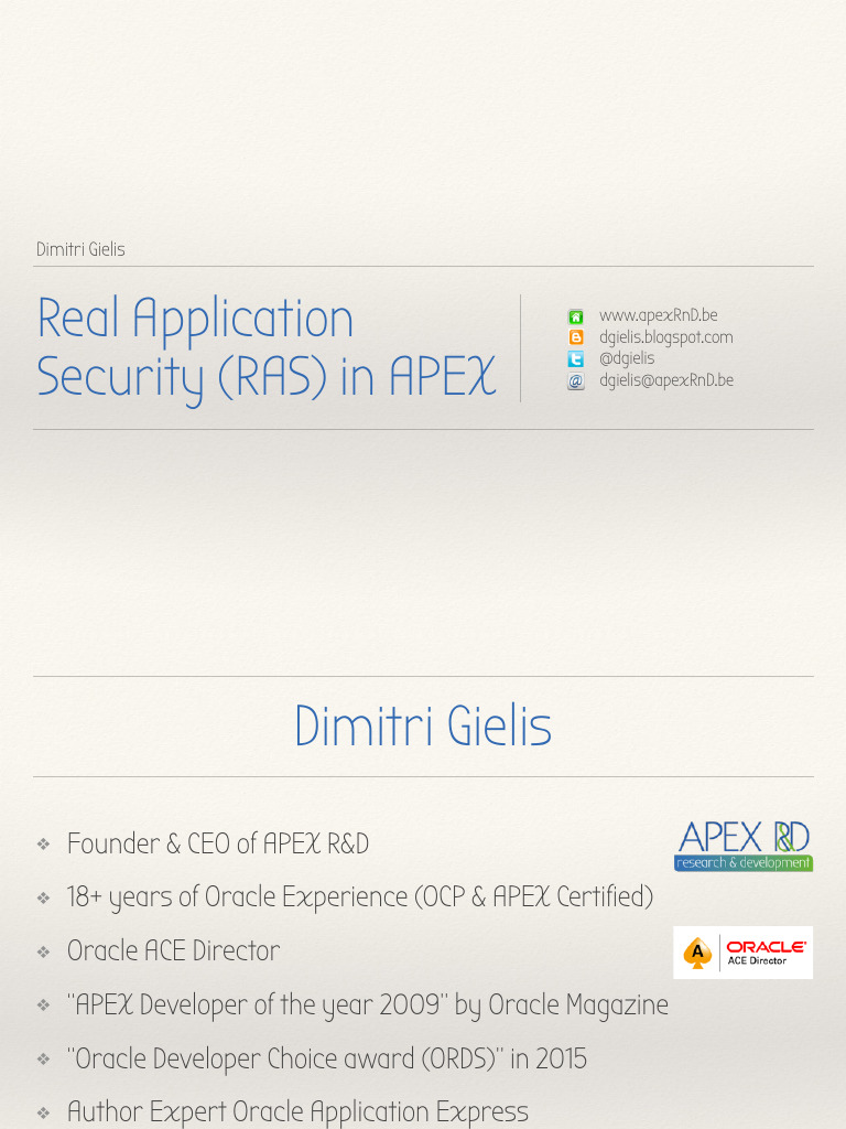 Dokumen - Tips - Real Application Security Ras and Oracle Application ... Dokumen - Tips - Real Application Security Ras and Oracle Application ...