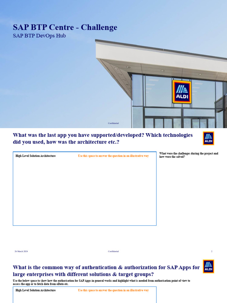 SAP BTP DevOps Insights | PDF | Mobile App | Information Technology