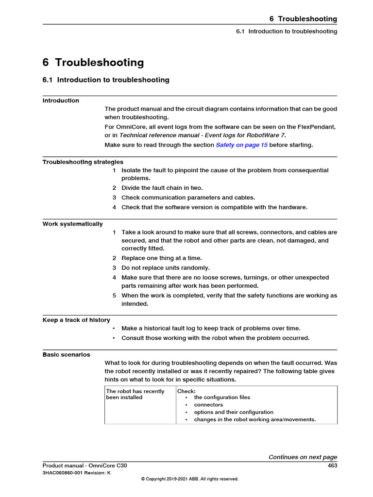 C30 Trouble Shooting | PDF