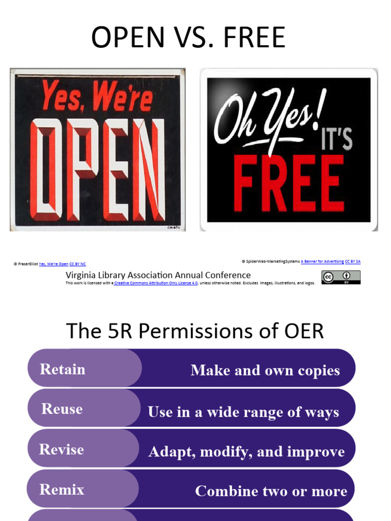 OER Basics II - March 1 | PDF | Creative Commons License | Creative Commons