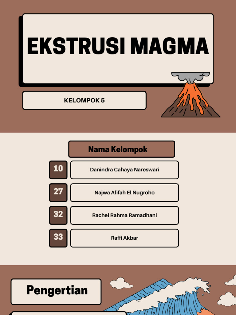Proses dan Jenis Ekstrusi Magma | PDF