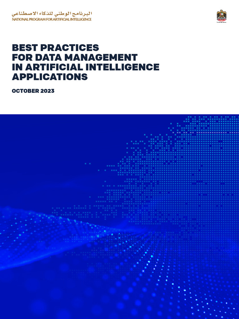 Best Practices For Data Management in Artificial Intelligence Applications en | PDF | Cross ...