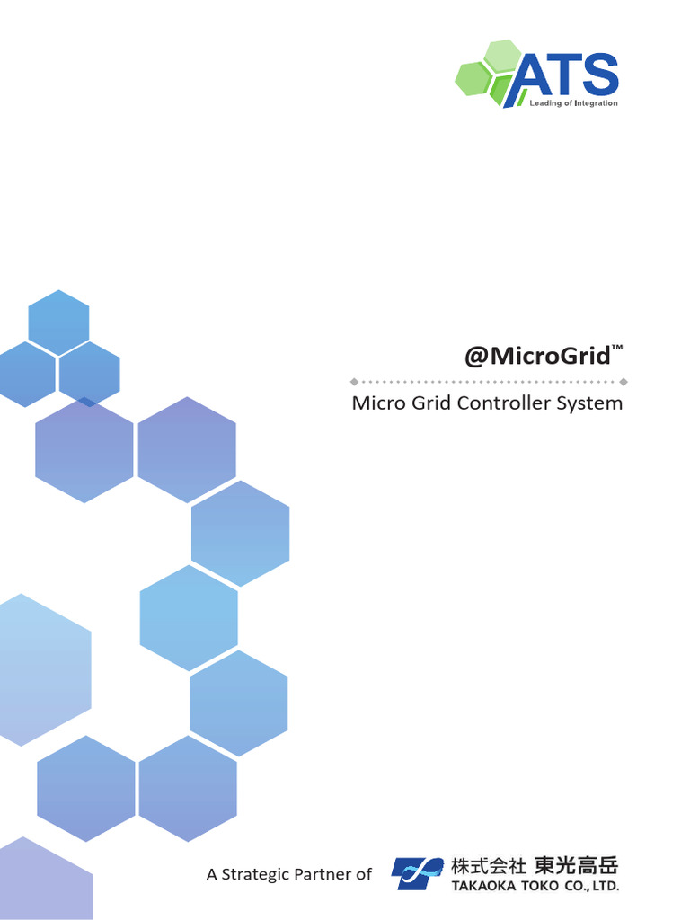 ATS Flyer System @MicroGrid 210913 | PDF | Distributed Generation | Electrical Grid