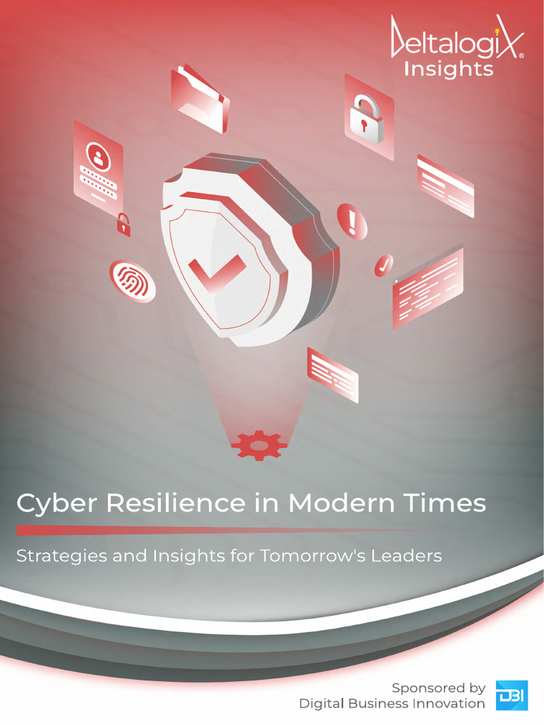 Cyber Resilience in Modern Times | PDF | Computer Security | Security