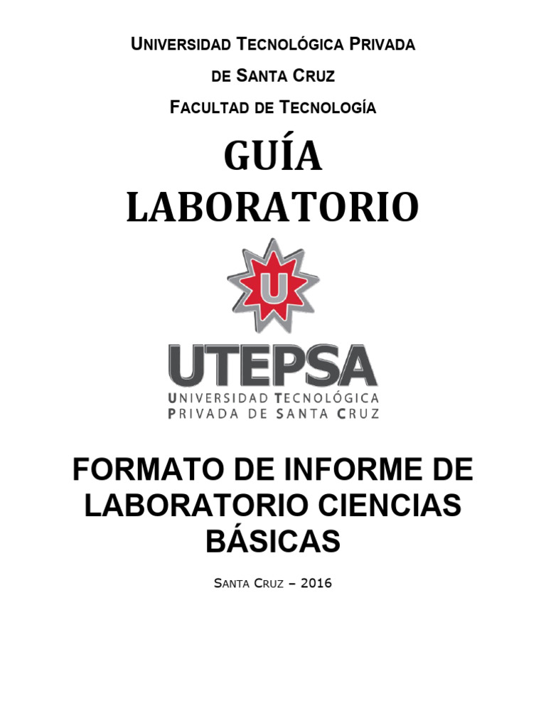 Formato de Informe laboratorios de fisica | PDF