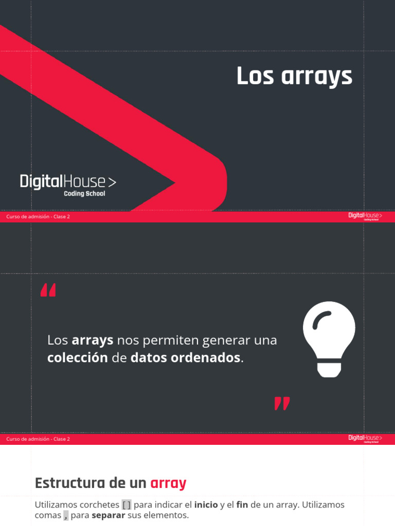 Los Arrays | PDF
