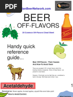 Understanding Beer Off Flavors | PDF | Chemistry | Fermented Drinks