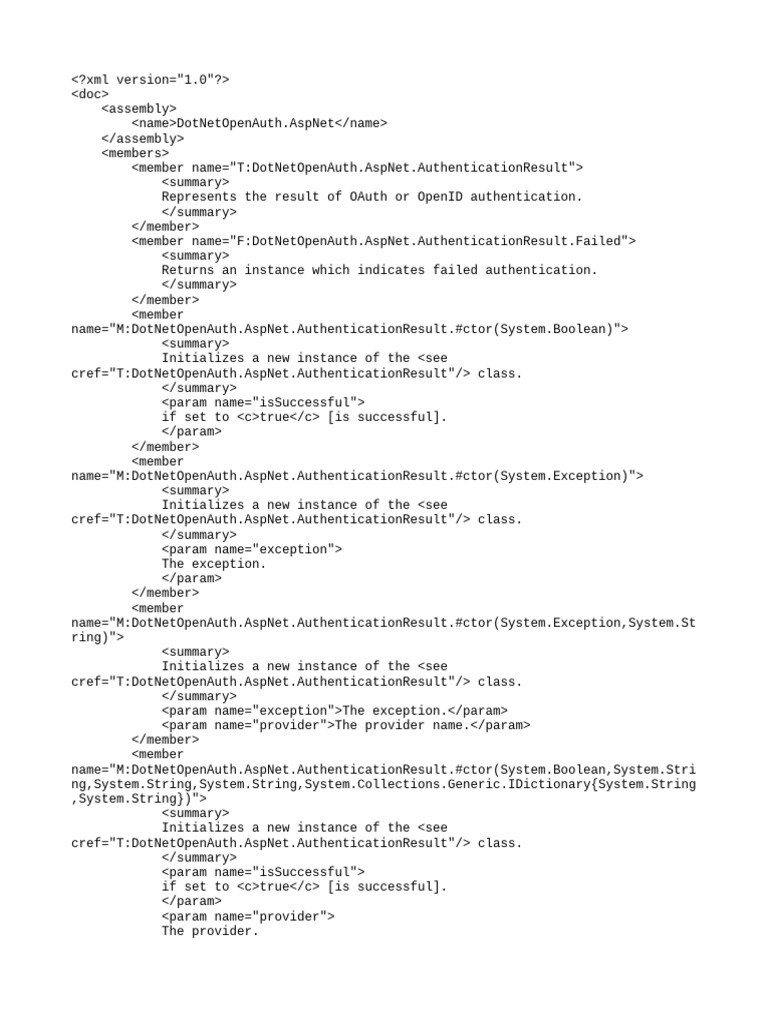 DotNetOpenAuth AspNet | PDF | Login | Http Cookie DotNetOpenAuth AspNet | PDF | Login | Http Cookie