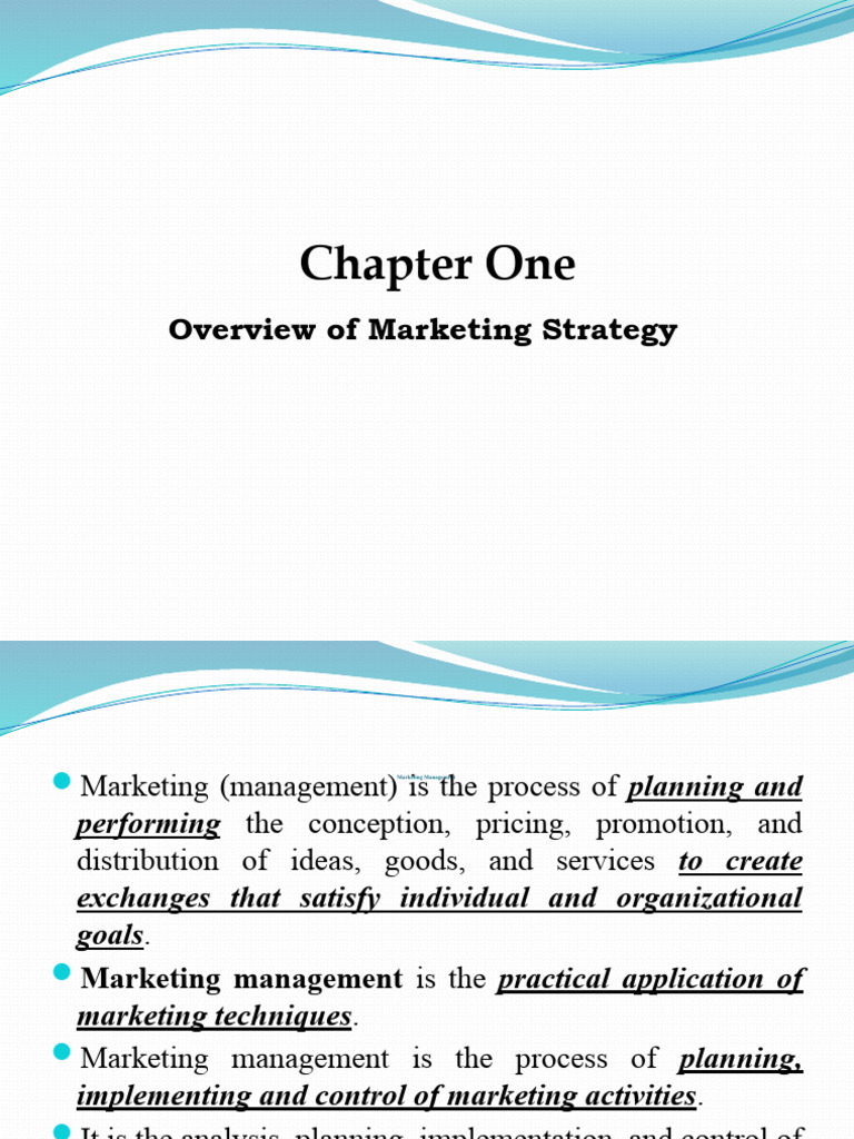 Chap 1 Strategy | PDF | Marketing | Strategic Management