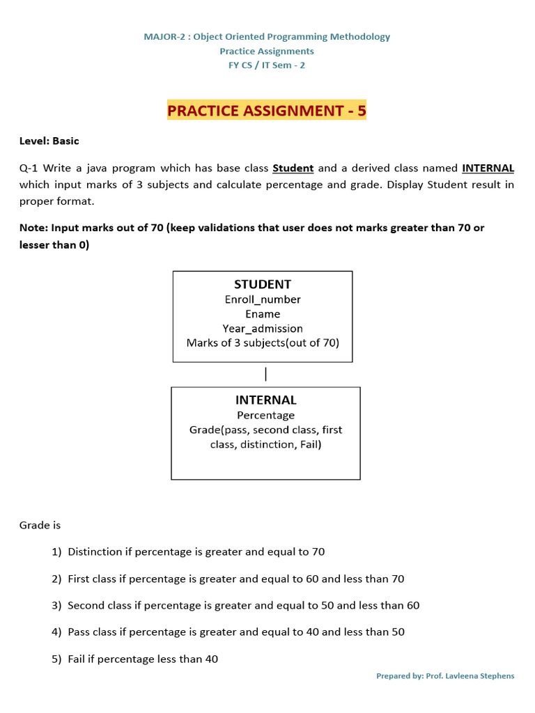 Oop Pr Pdf Method Computer Programming Class Computer Programming