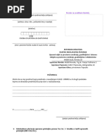 Primjer Memoranduma o Saradnji | PDF