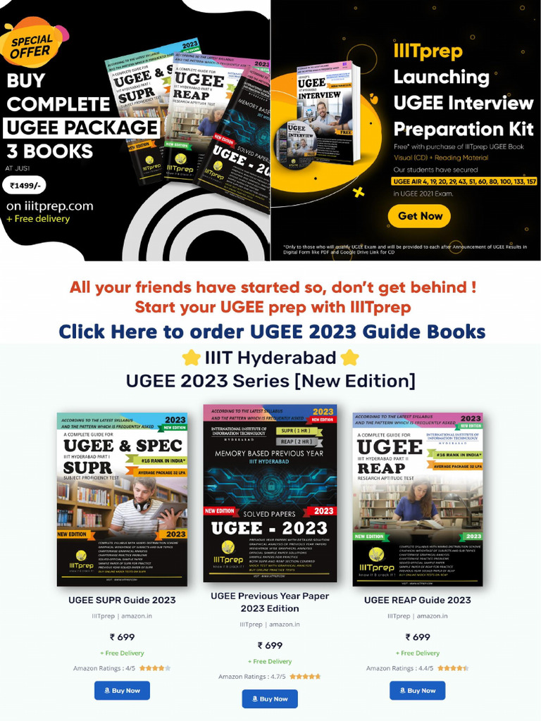 UGEE Syllabus 4 | PDF