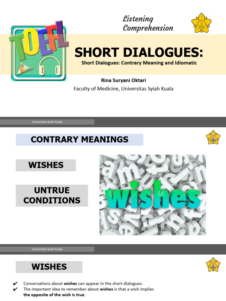 3. Short Dialogues- Contrary Meaning and Idiomatic_Oktari+Soal.pptx ...