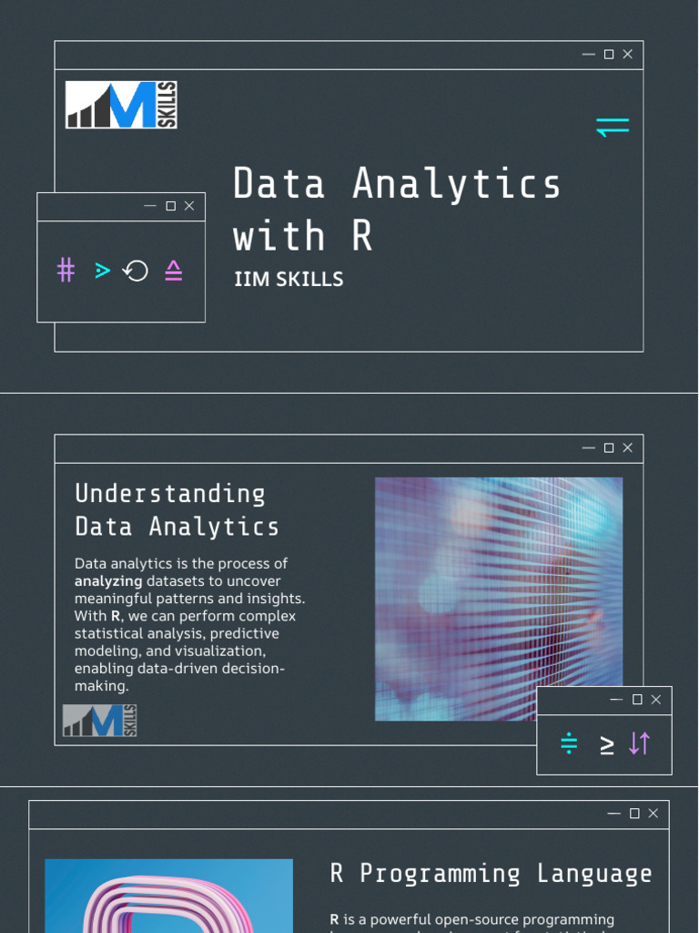 Data Analytics With R | PDF