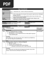 Basketball Safety Checklist | PDF | Risk | Safety