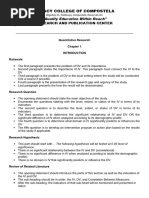 Research Proposal Defense Outline | PDF