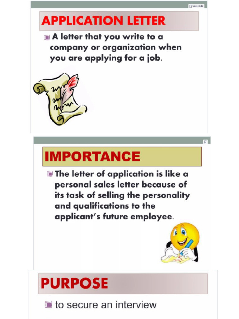 Application Letter | PDF