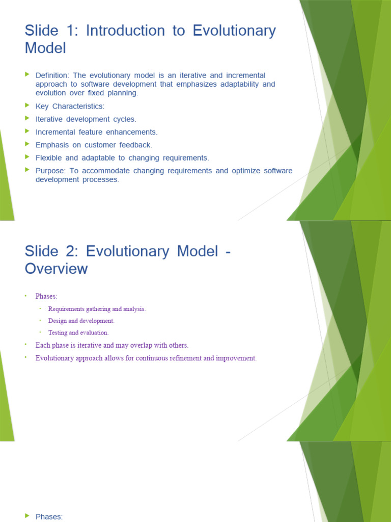 Evolution | Download Free PDF | Software Development Process | Agile Software Development