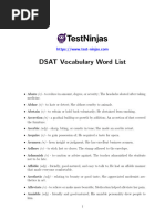 Psat Vocab 1 | PDF