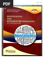 Unit 1 Notes | PDF | Statistics | Biostatistics