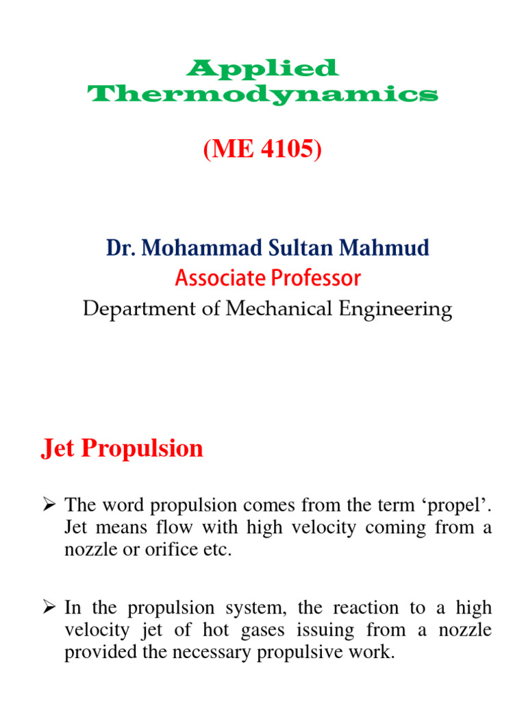 Jet+Rocket Propulsion | PDF | Jet Engine | Rocket Engine
