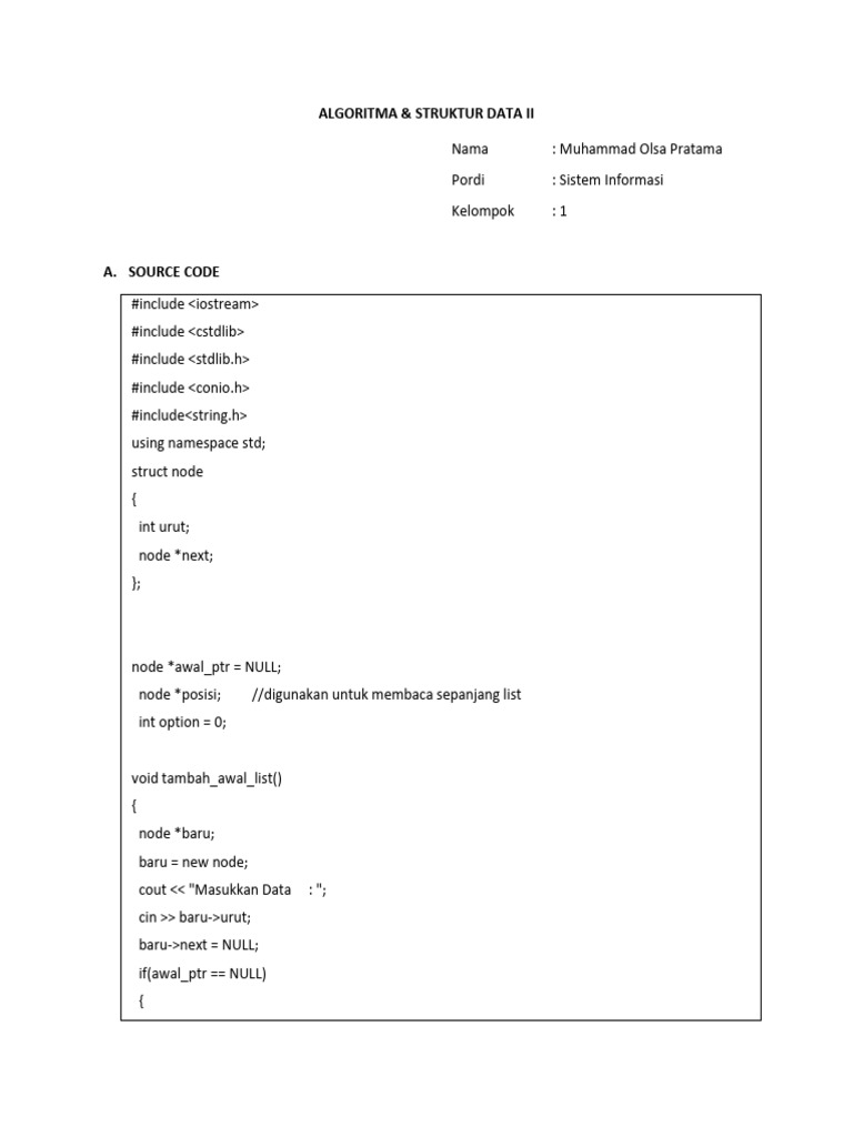 Asd Responsi 5190311008 | PDF