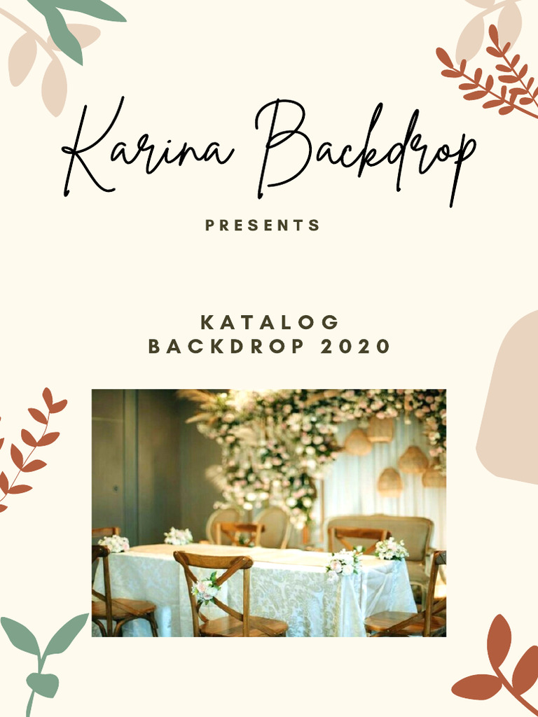 Katalog Karina Backdrop | PDF