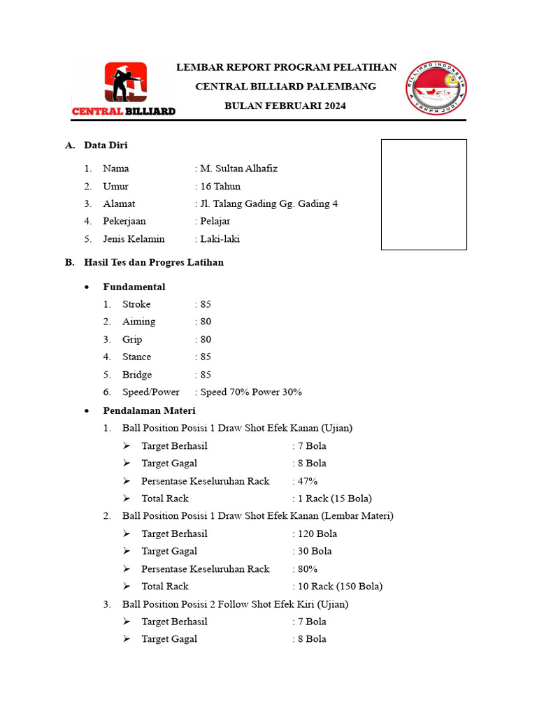 Lembar Report PPC Bulan Februari 2024 | PDF